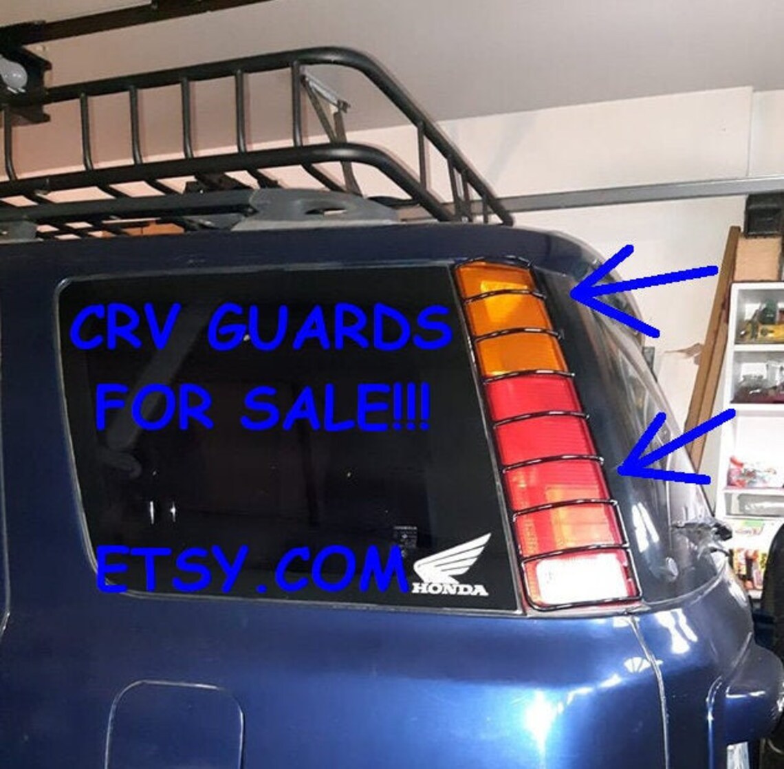 Custom Tail Light Guards for Honda CRV 1997-2001 Now Powder - Etsy