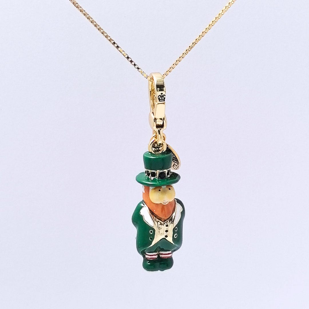 Juicy Couture Bearded Green Elf Pendant, Necklace Charm, Bag Accessory ...
