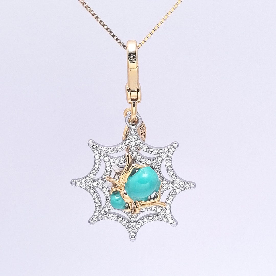 Juicy Couture Green Spider Pendant, Necklace Charm, Bag Accessory - Etsy