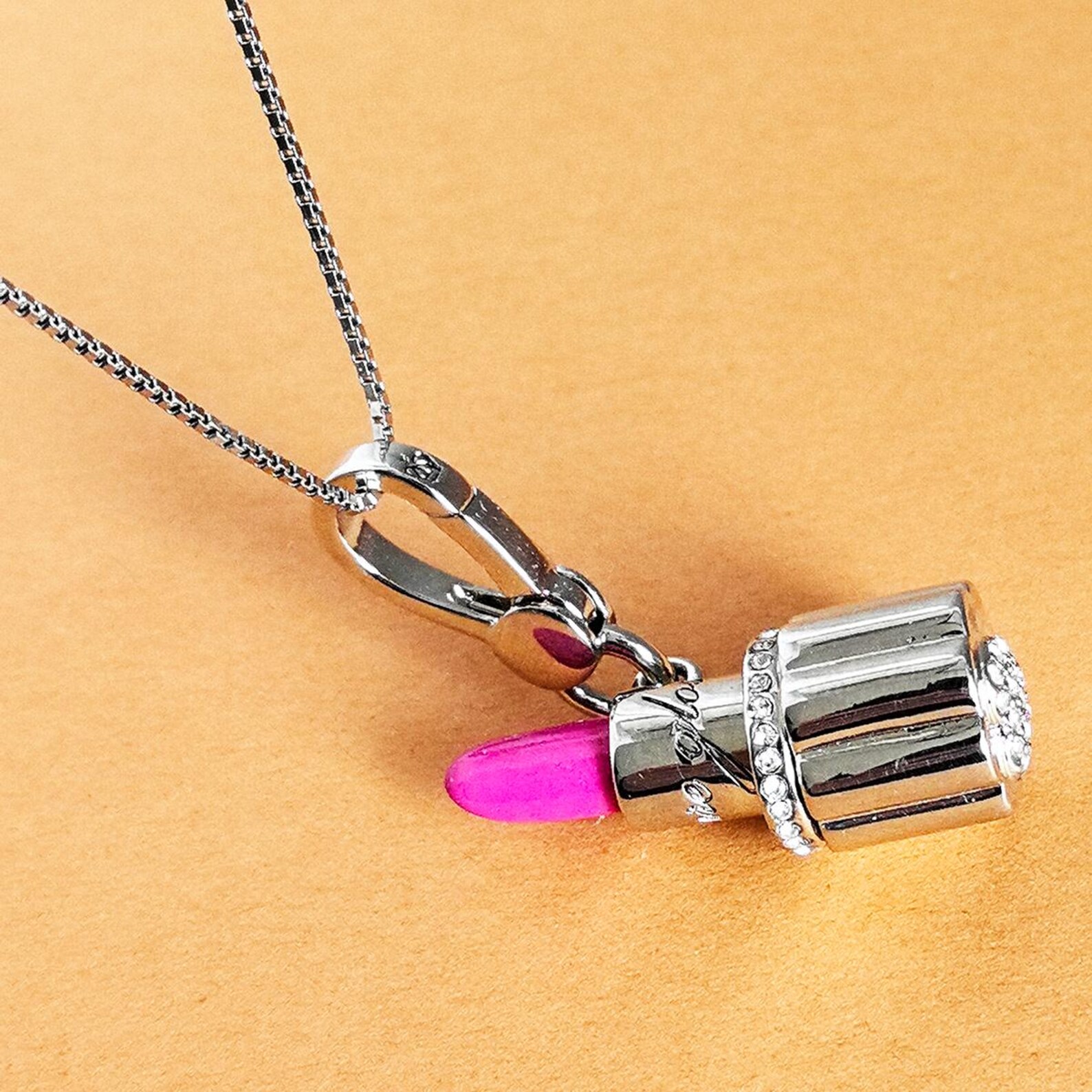 Juicy Couture Lipstick Charm, Bag Charm, Keyring, Necklace Pendant - Etsy