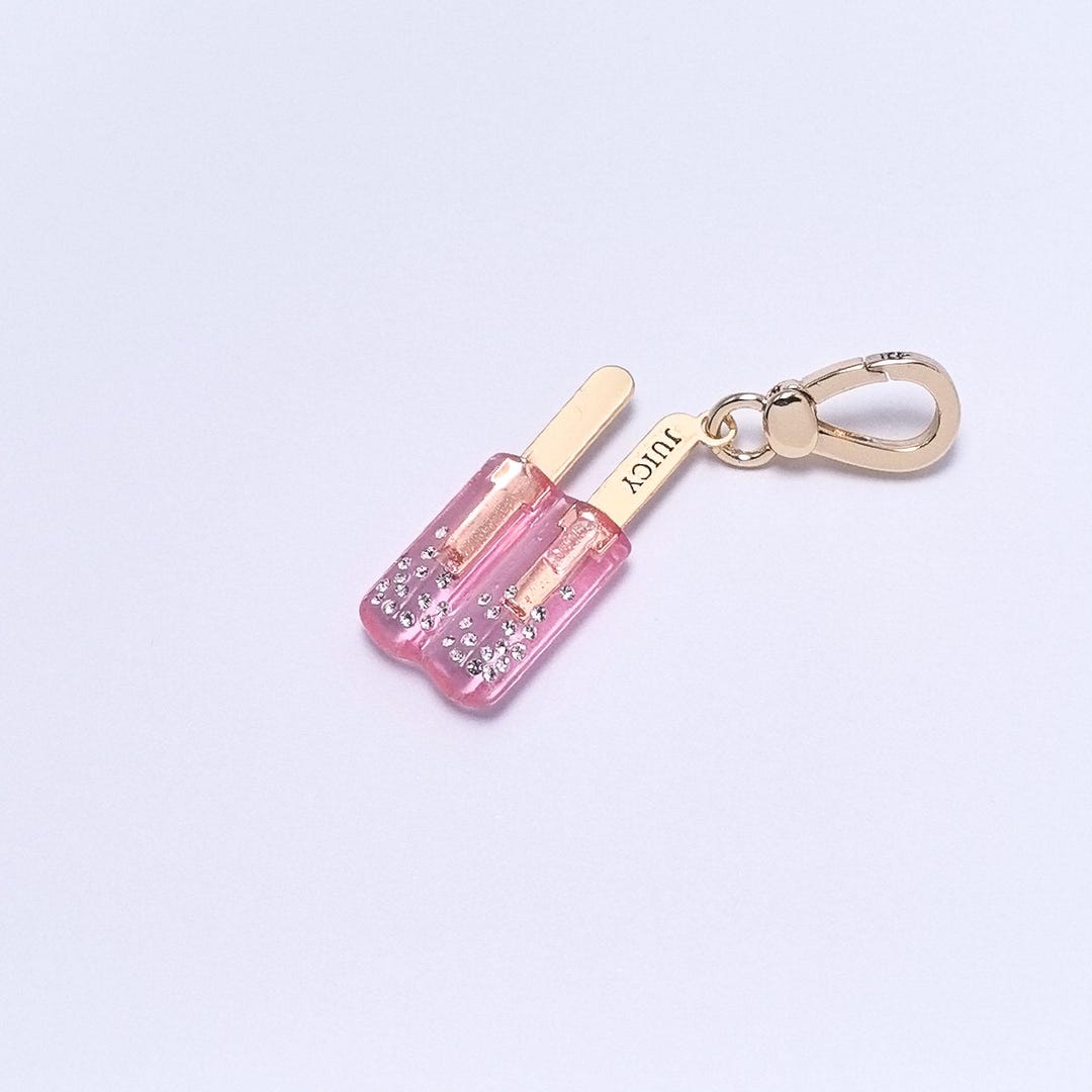 Juicy Couture Popsicle Charm, Necklace Pendant, Bag Accessory - Etsy