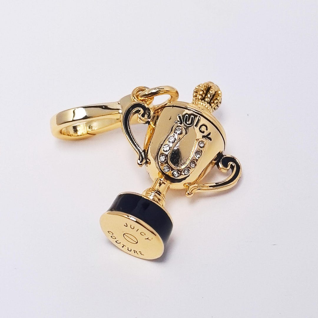 Juicy Couture Trophy Charm, Necklace Pendant, Bag Accessory - Etsy