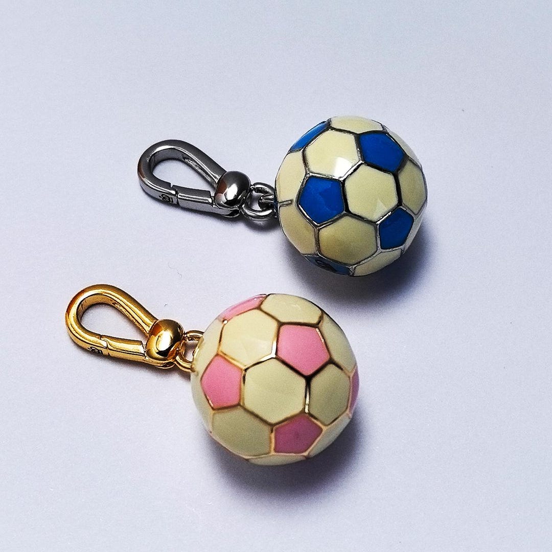 Juicy Couture Football Charm, Bag Charm, Necklace Pendant - Etsy