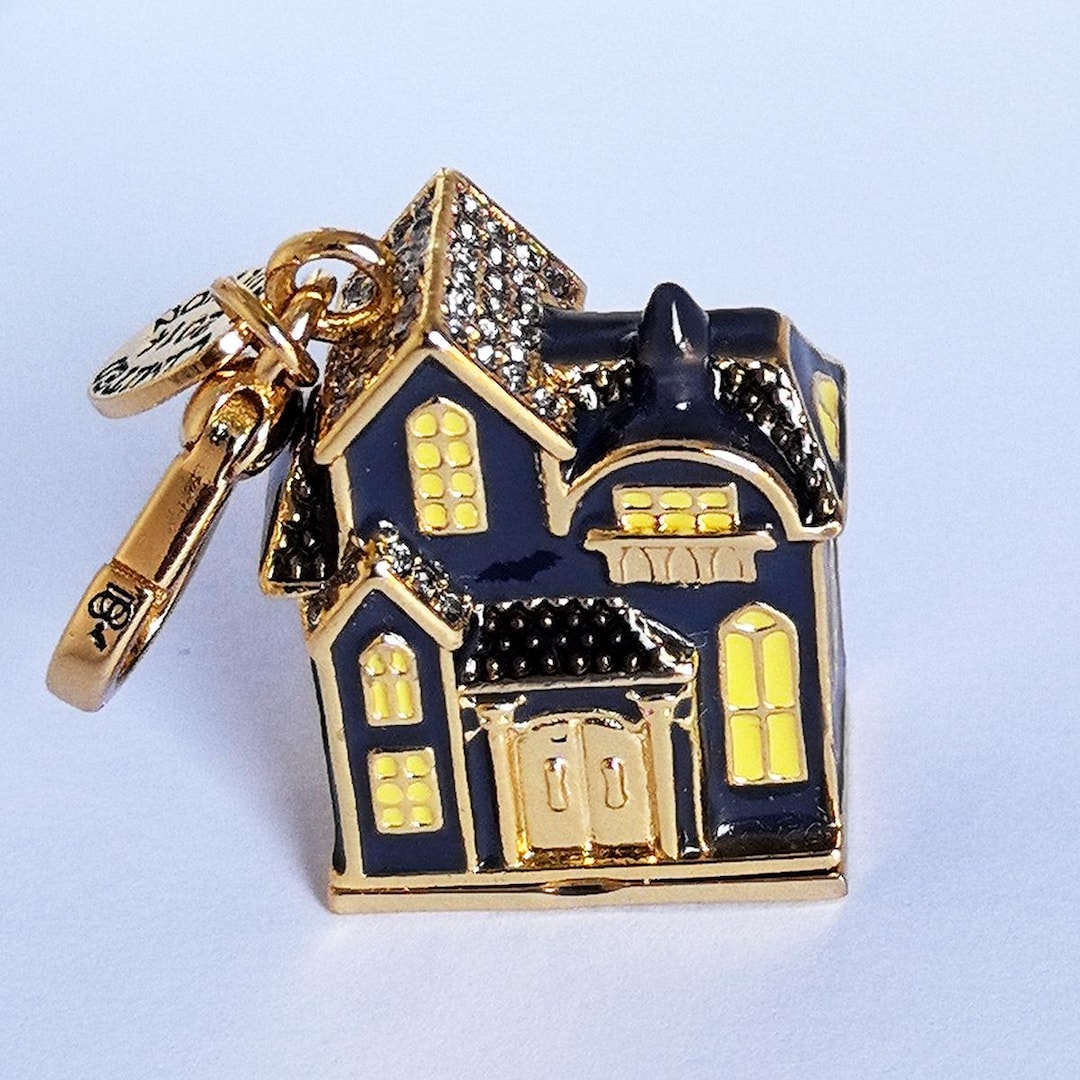 Juicy Couture Haunted House Charm, Necklace Bag Charm Pendant - Etsy