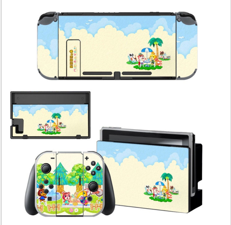 Animal Crossing - Nintendo Switch Skin & Sticker Decal - 6 Pieces - New ...