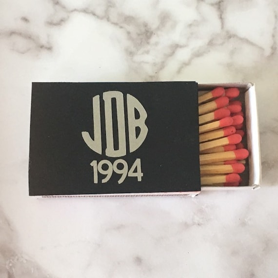 Personalized Match Boxes Custom Matches Create Your Own | Etsy