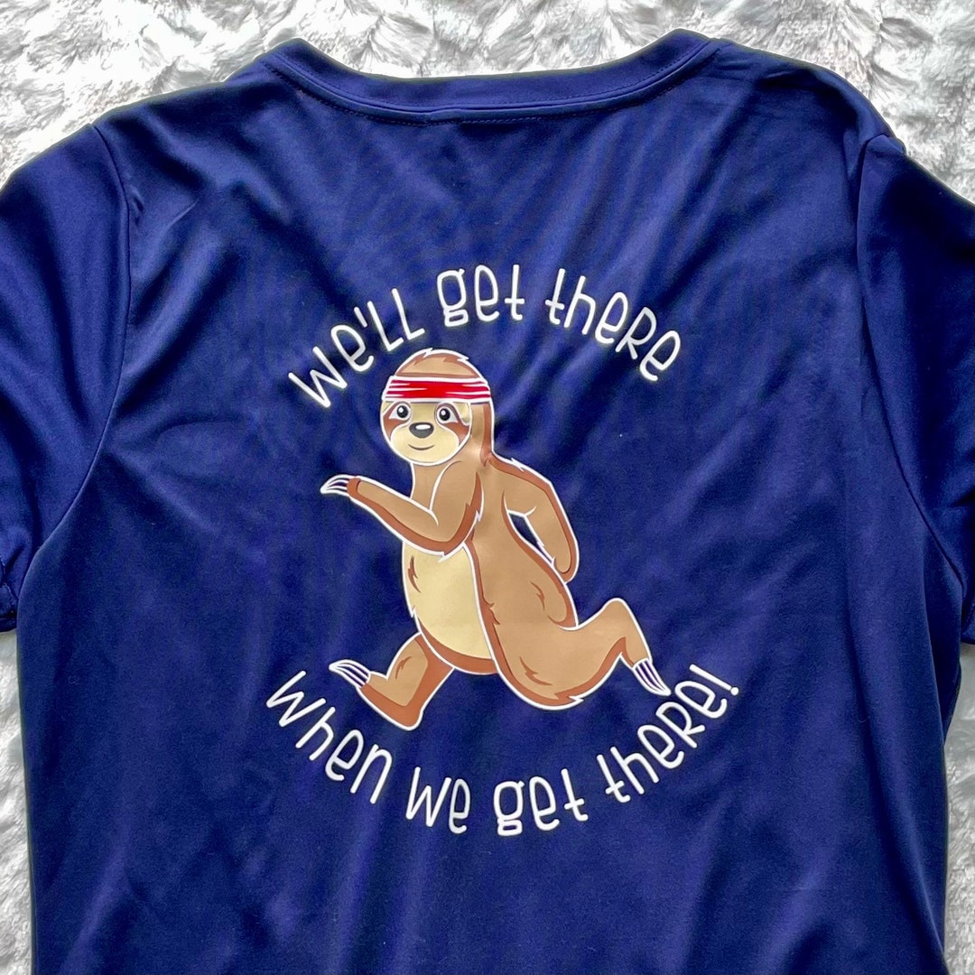 Sloth Running Shirts for the Family - Matching Shirts for Runners ...