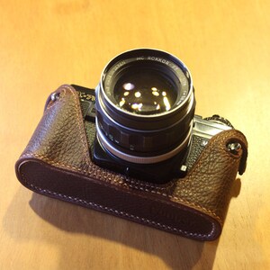 Minolta X700 X300 XD Handmade Camera Protection Cowhide Leather Case ...