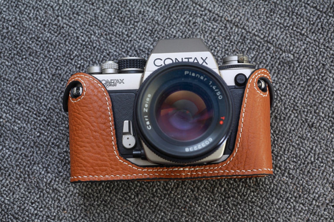 Contax S2 Handmade Camera Protection Cowhide Leather Case Bag - Etsy
