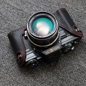 Minolta X700 X300 XD Handmade Camera Protection Cowhide Leather Case ...