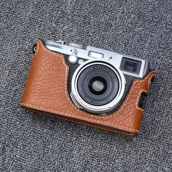 Leather Camera Case X100 - Etsy
