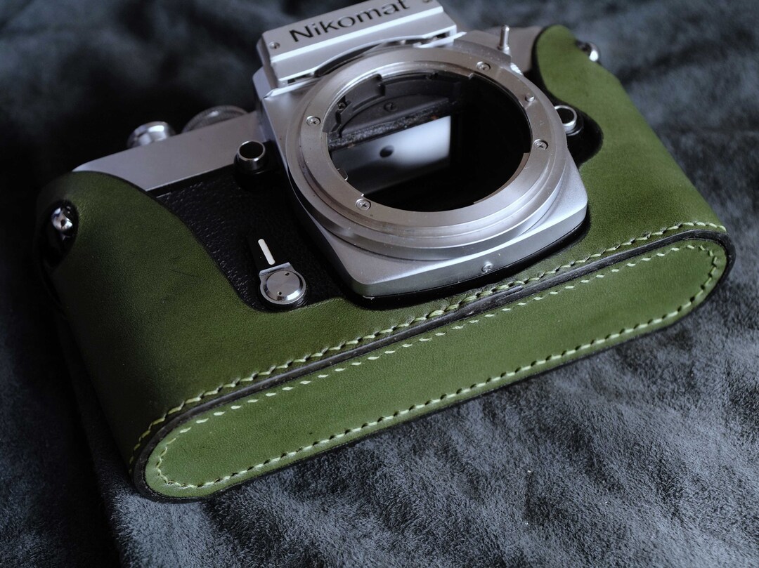 Nikon Nikomat Handmade Camera Protection Cowhide Leather Case Bag Made ...