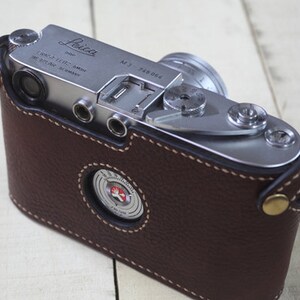 Leica M3 Handmade Camera Protection Cowhide Leather Case Bag - Etsy