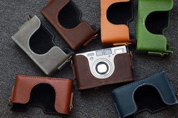 Contax T3 Handmade Camera Protection Cowhide Leather Case Bag | Etsy