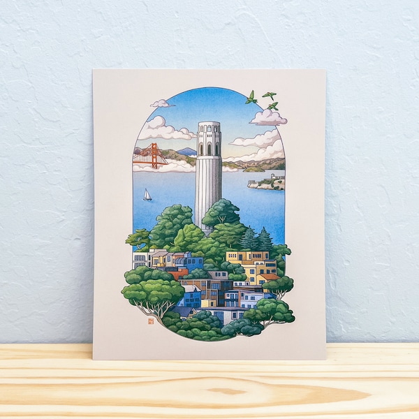 Coit Tower - Etsy