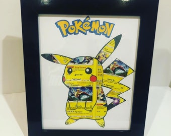 Pikachu Card Frame - Etsy