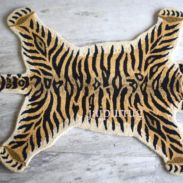 Tiger Rug - Etsy