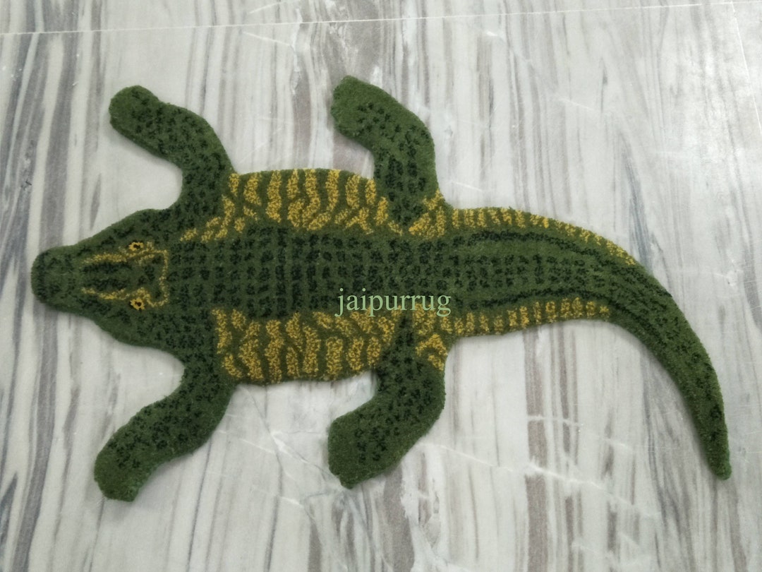Crocodile Rug Alligator Skin Carpet Kids Room Decor Rug - Etsy
