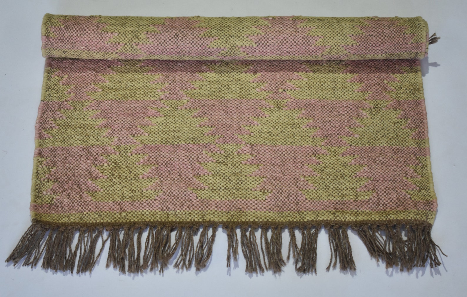 Hand Woven Jute Out/in Door Mat 2x3 Feet Ikat Small Rug Indian - Etsy