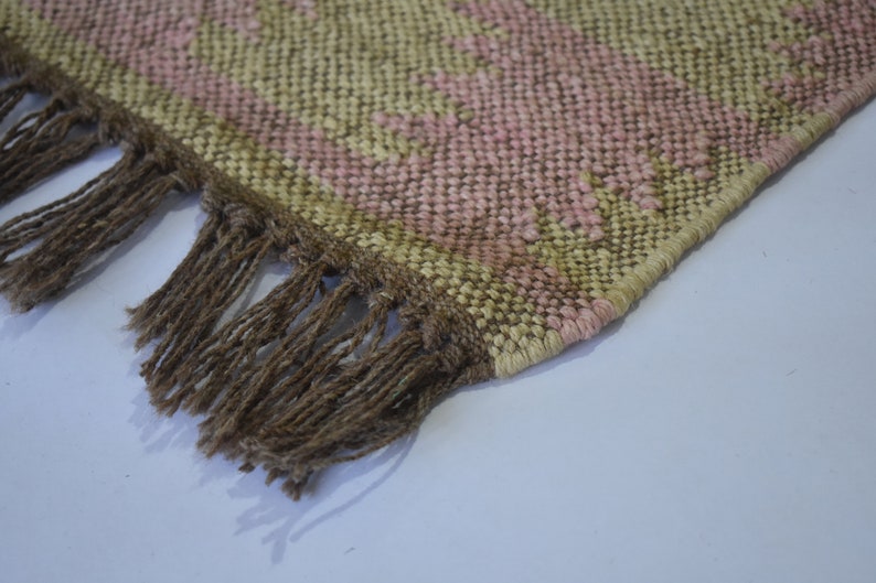 Hand Woven Jute Out/in Door Mat 2x3 Feet Ikat Small Rug Indian - Etsy