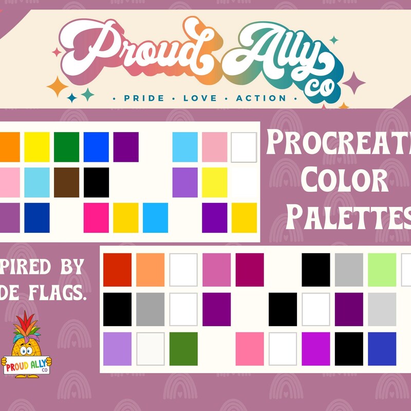 Procreate Swatches Etsy