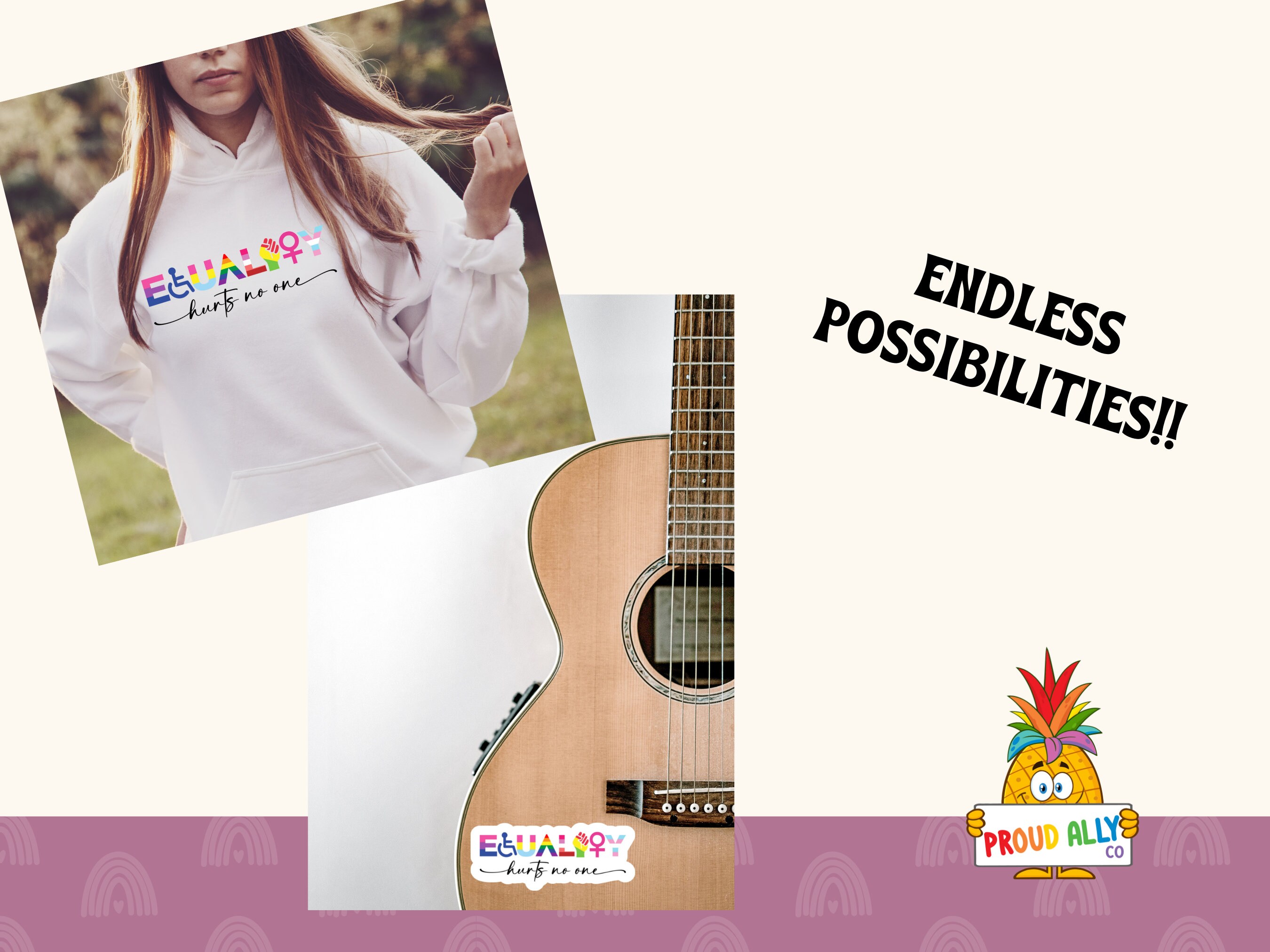 LGBT Equality Hurts No One Svg Png Equal Rights - Etsy