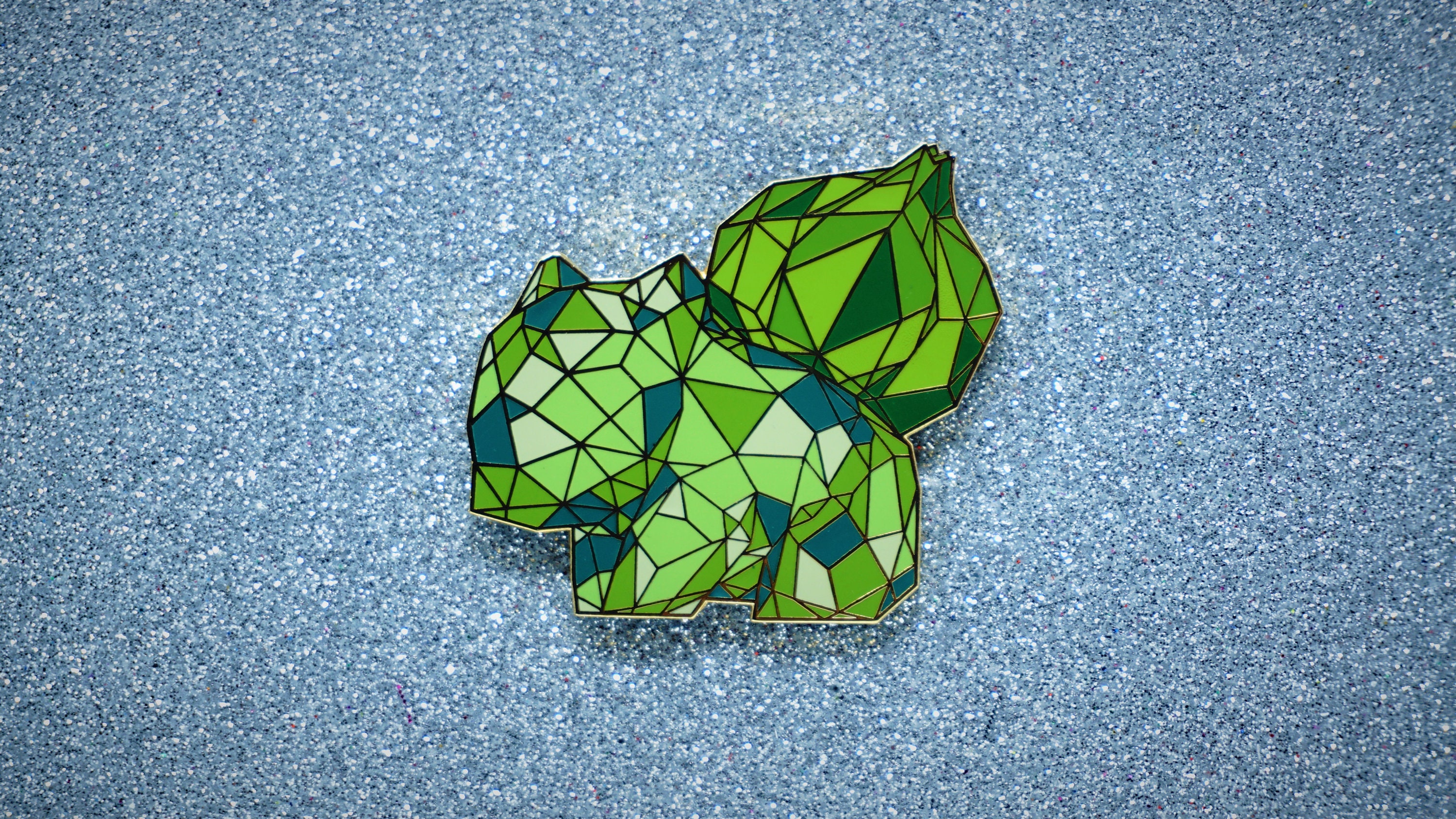 Pokemon Sword Shield Geometric Gold Enamel Geometry Pin - Etsy