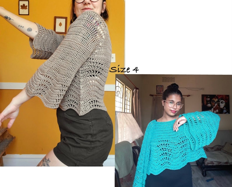 FLO TOP Crochet Pattern - Etsy