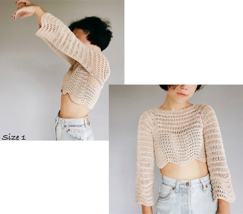 FLO TOP Crochet Pattern - Etsy