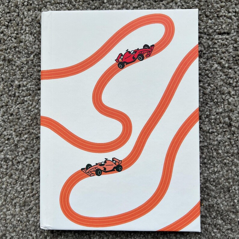 Papaya Notebook F1 Inspired Racing Track Hardcover Diary, Motorsport ...