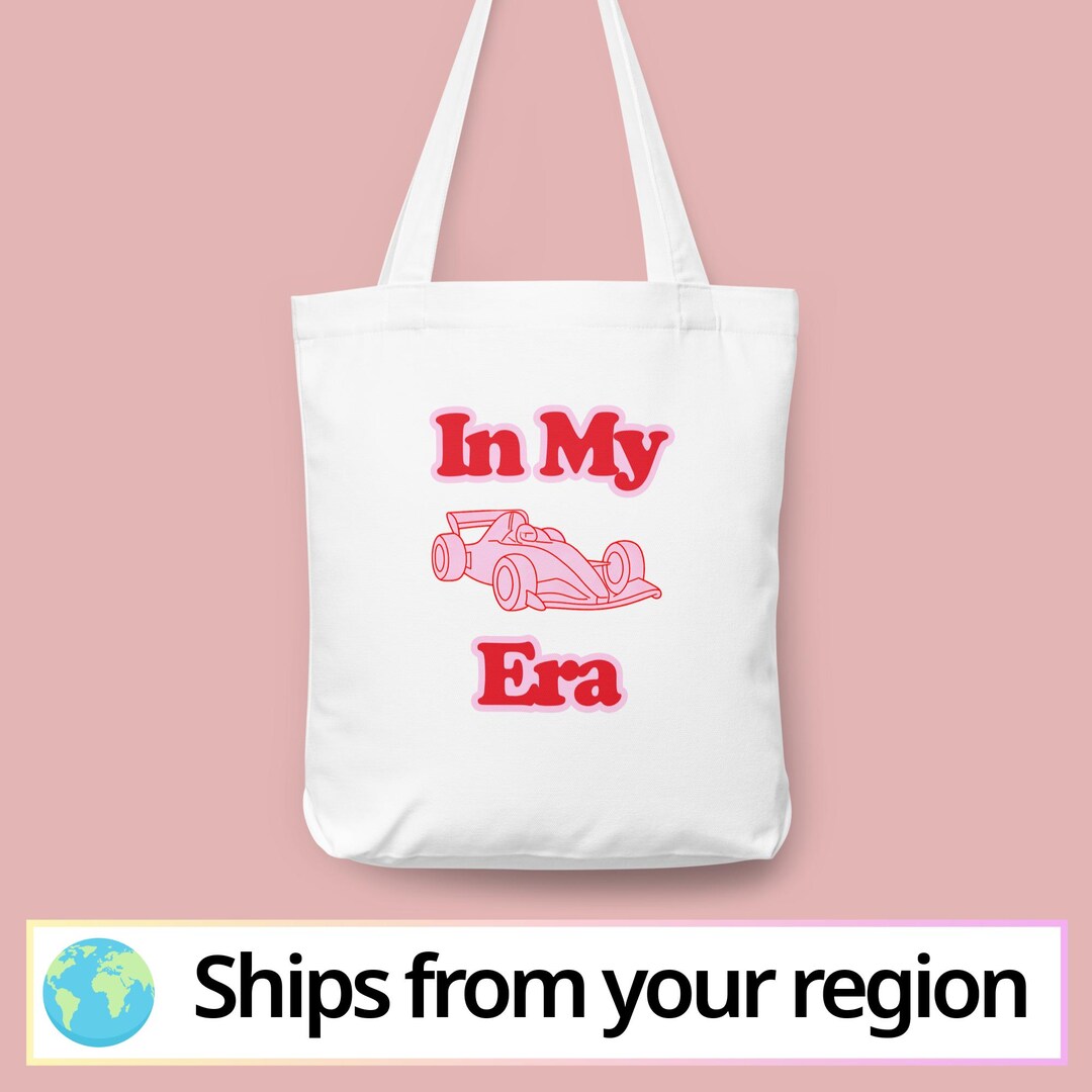 Racing Era Cotton Tote Bag | Motorsport Fan Gift - Etsy