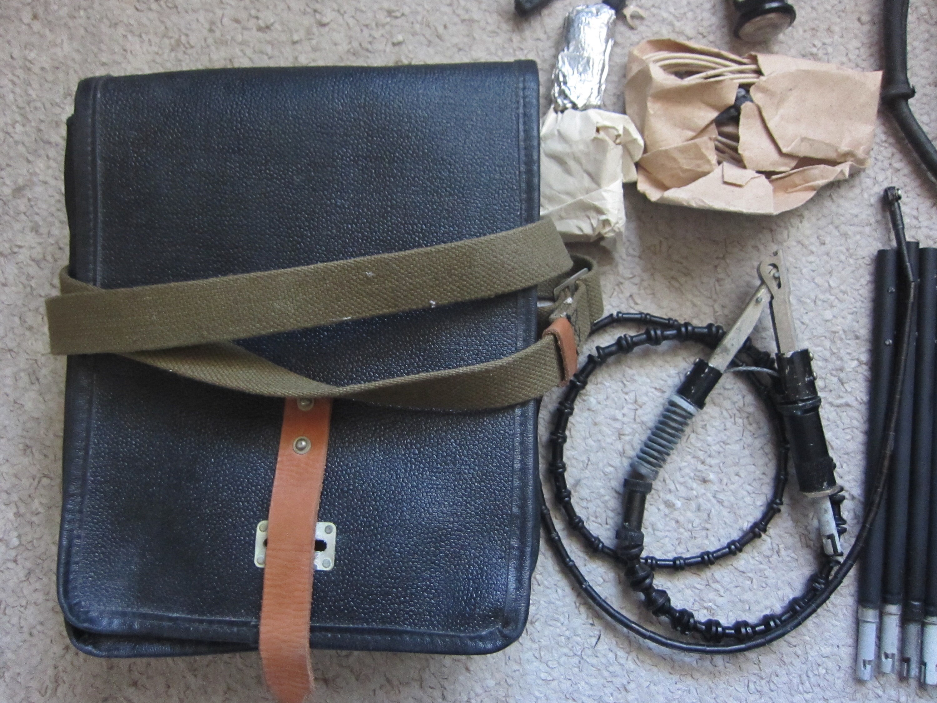 1x VINTAGE SOVIET Radio Station KIT (kulikov's, Beverage's Antenna ...