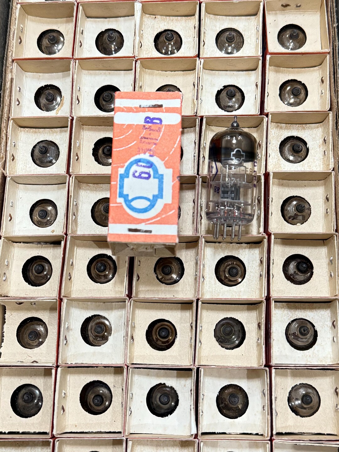 4x 6S3P-EV (EC86, PC86, WE417) Ussr HF Triode(new, NOS, Old Stock ...