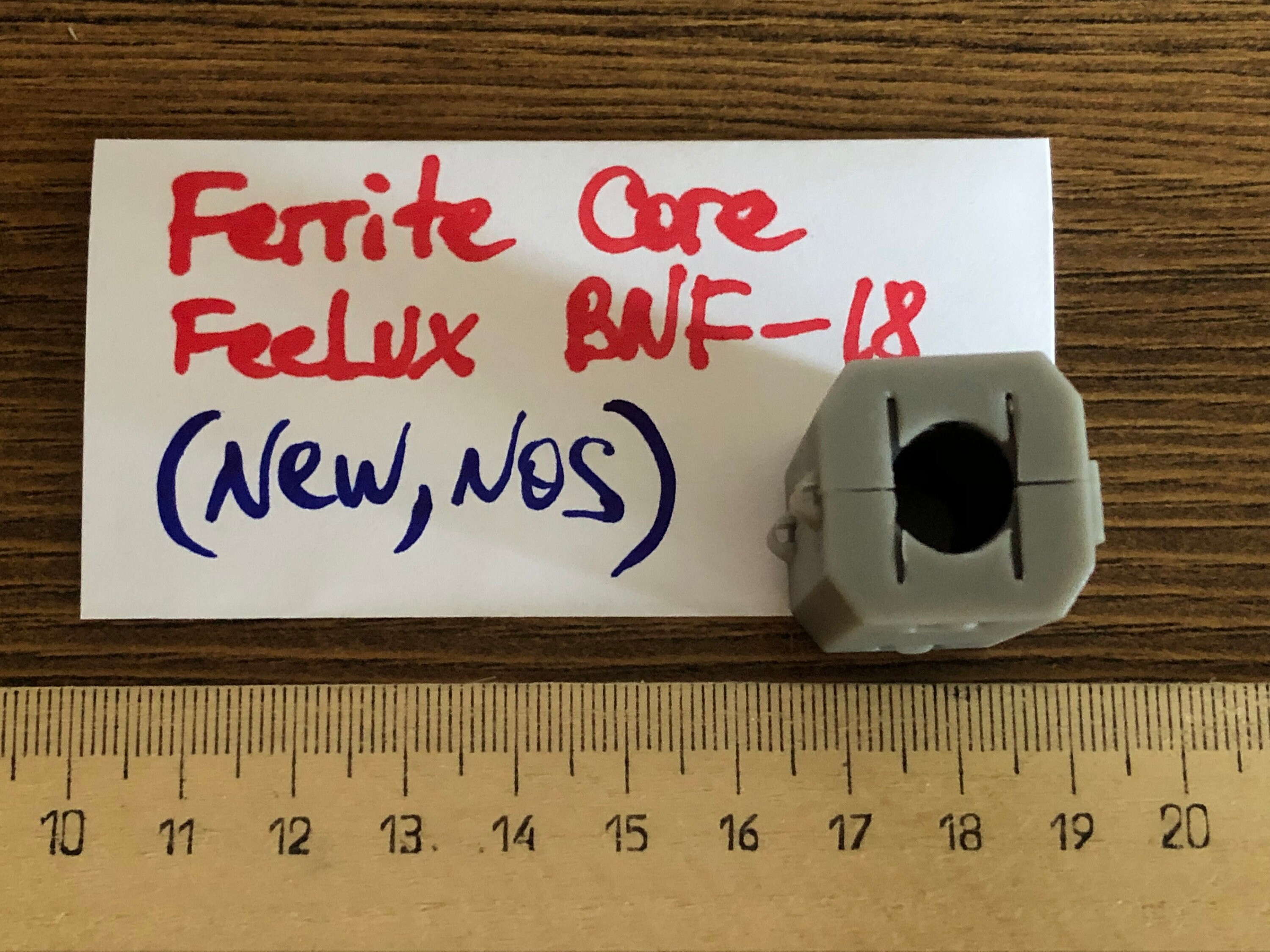 10 X NEW Feelux BNF-18 Split Ferrite Core EMI Interference Filter Round ...