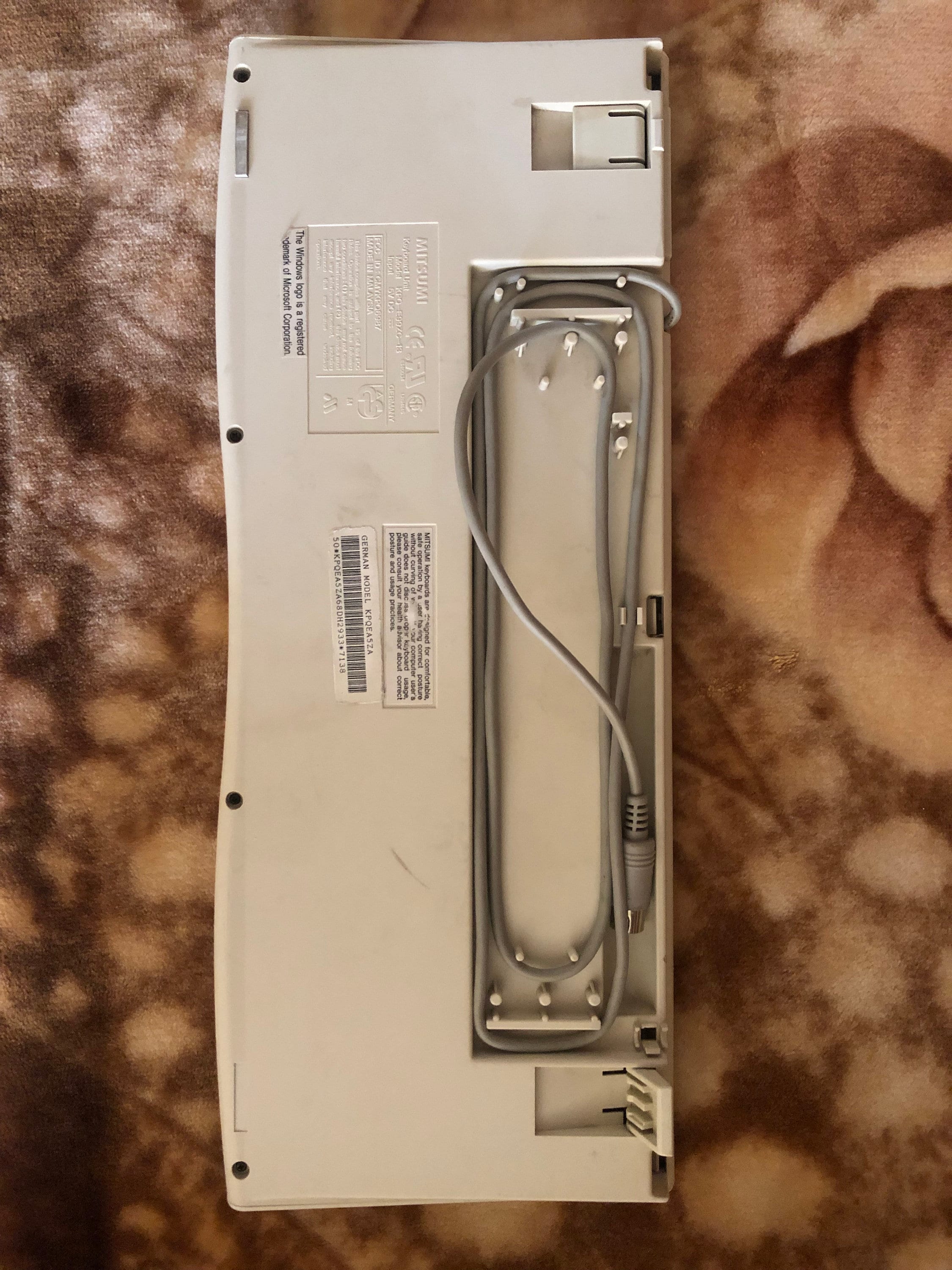 1x Vintage Mitsumi KEYBOARD Unit KPQ-E99ZC-13 DIN 5 - Etsy UK