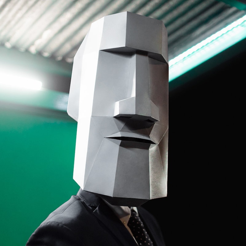 Easter island paper head - Etsy.de
