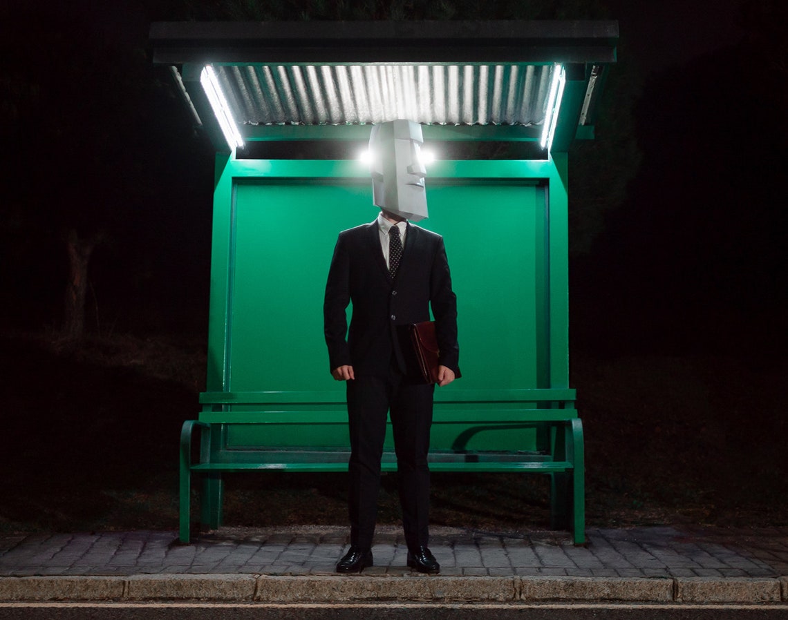 Moai Mask DIY Paper Mask Printable Template Papercraft 3D - Etsy