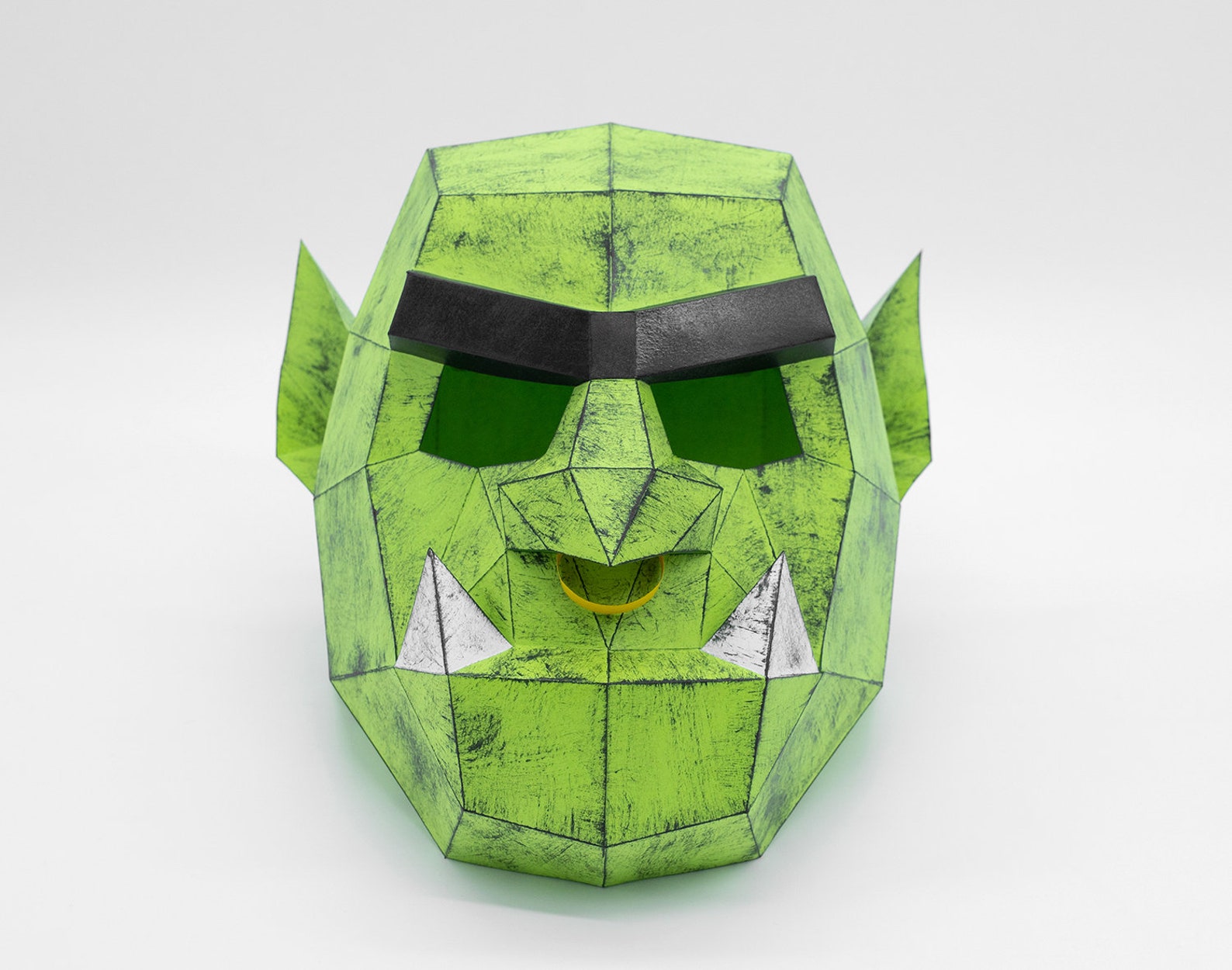 Orc Mask / Ogre Mask DIY Paper Mask Printable Template - Etsy