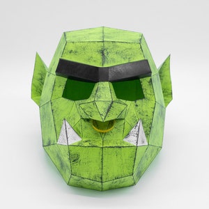 Orc Mask / Ogre Mask | DIY Paper Mask, Printable Template, Papercraft ...