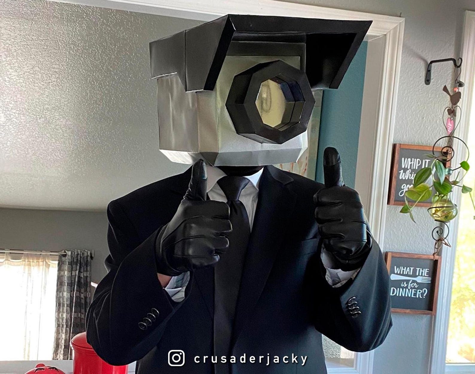 Security / Video Camera Mask, Skibidi Toilet | DIY Paper Mask ...