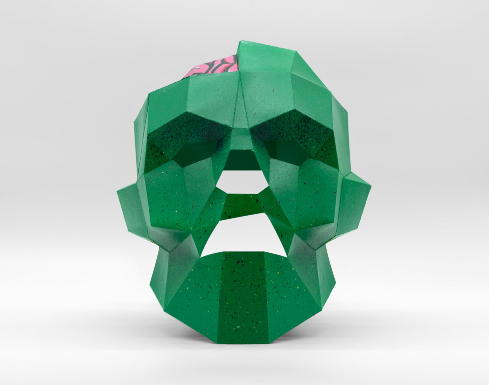 Máscara de Zombie de Papel | Plantillas para imprimir, Máscara 3D ...