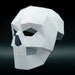 Skull Mask | DIY Paper Mask, Printable Template, Papercraft, 3D Mask ...