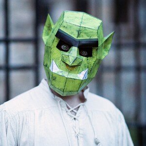 Orc Mask / Ogre Mask | DIY Paper Mask, Printable Template, Papercraft ...