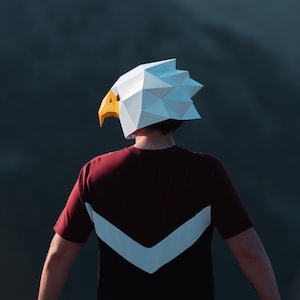 Eagle Mask, Falcon Mask | DIY Paper Mask, Printable Template ...