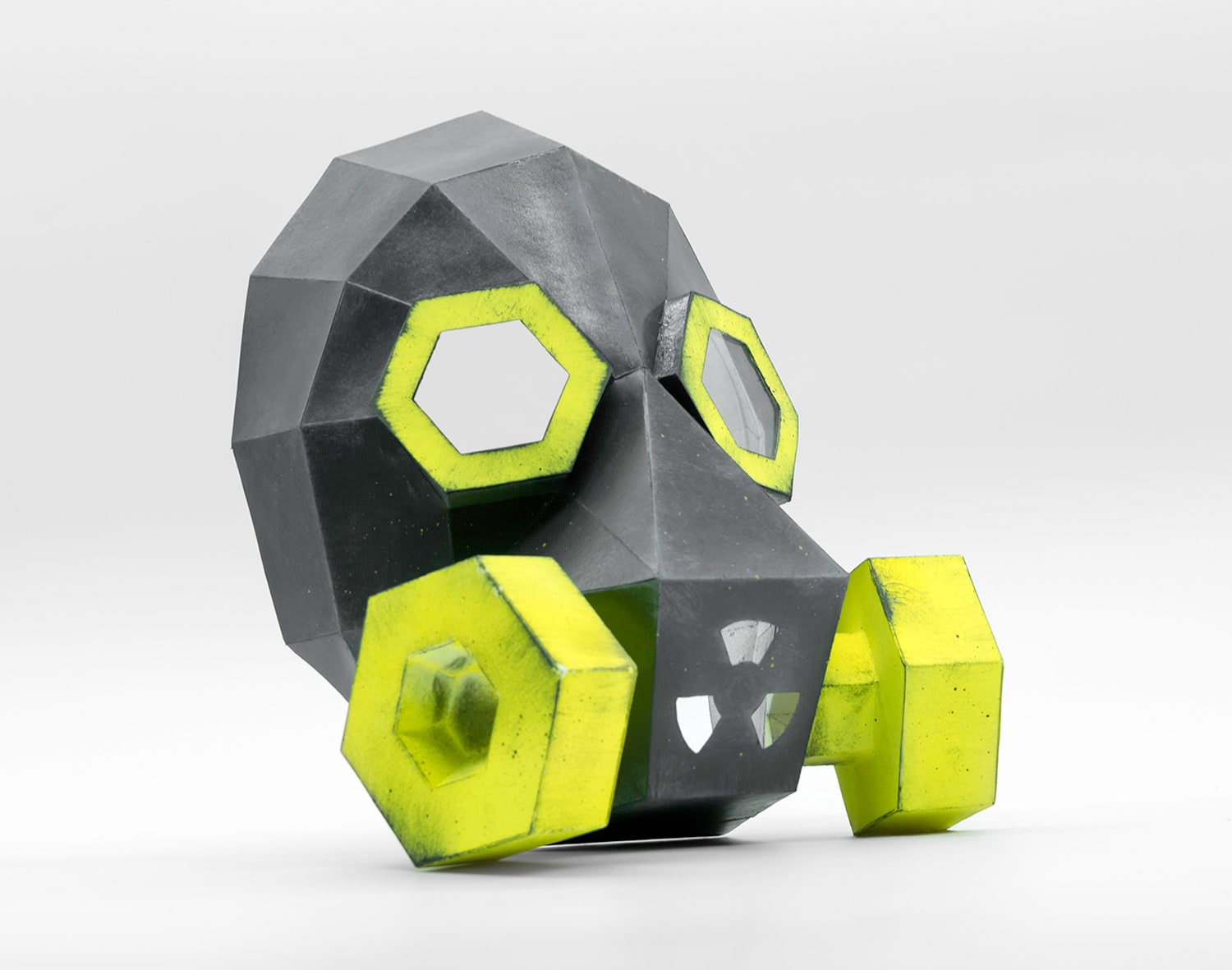 Gas Mask DIY Paper Mask Printable Template Papercraft 3D - Etsy