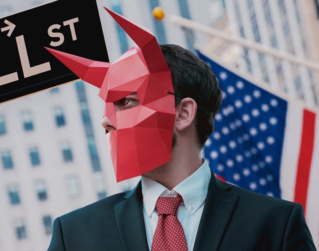 Demon Mask Devil Mask DIY Paper Mask Printable Template - Etsy