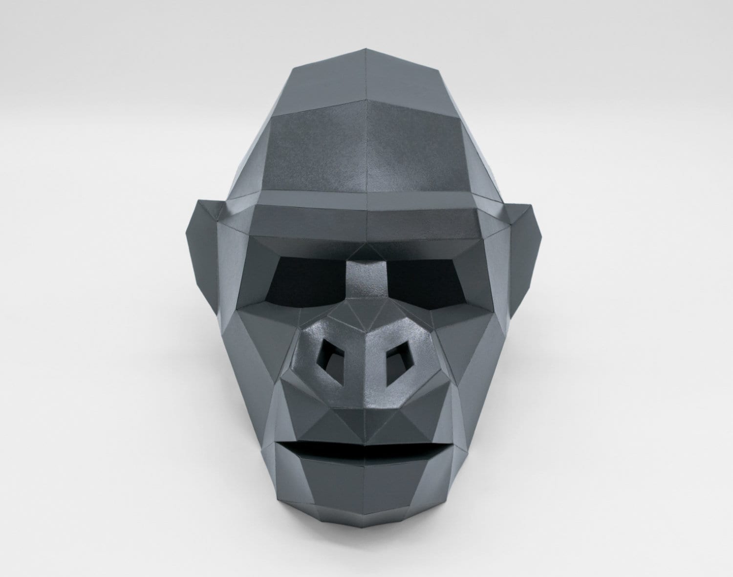 Gorilla Mask DIY Paper Mask Printable Template Papercraft | Etsy Canada