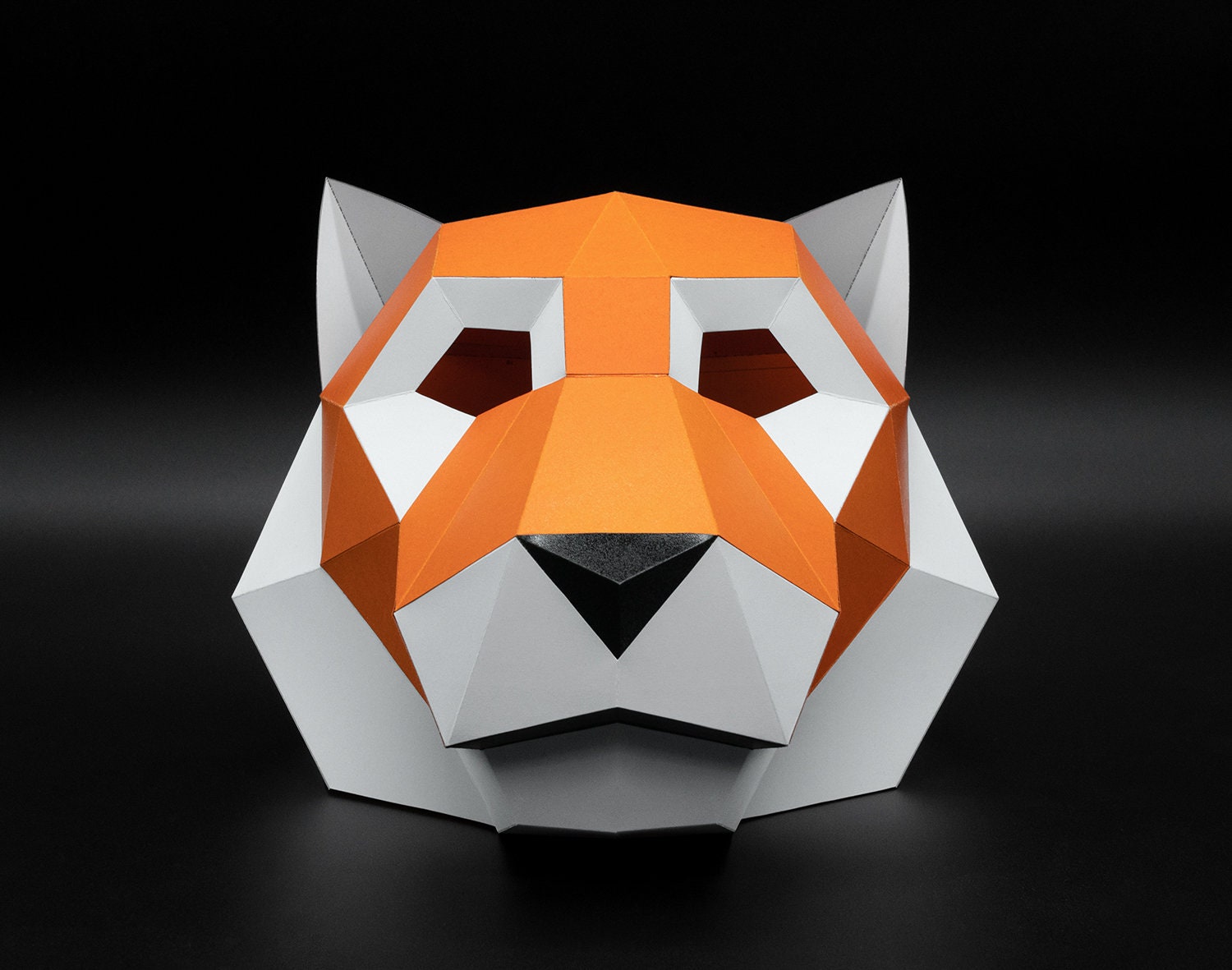 Tiger Mask DIY Paper Mask Printable Template Papercraft - Etsy Canada