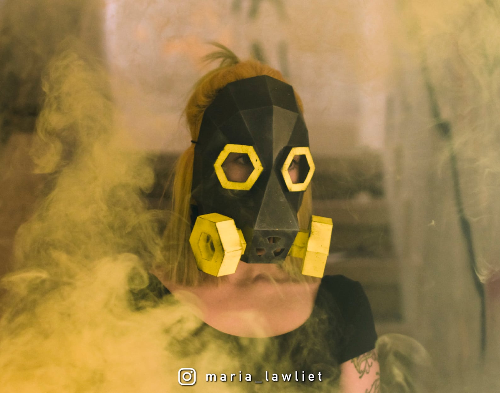 Gas Mask | DIY Paper Mask, Printable Template, Papercraft, 3D Mask ...