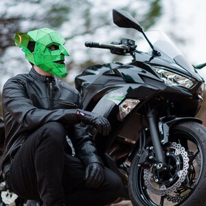 Green Goblin Mask | DIY Paper Mask, Printable Template, Papercraft, 3D ...